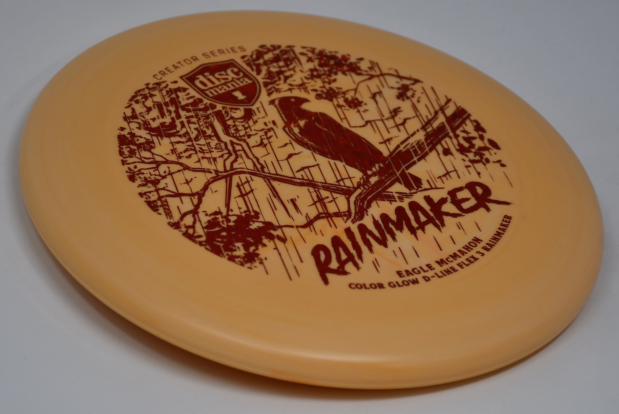 Discmania Color Glow D-Line Flex 3 Rainmaker Putt and Approach Disc ...