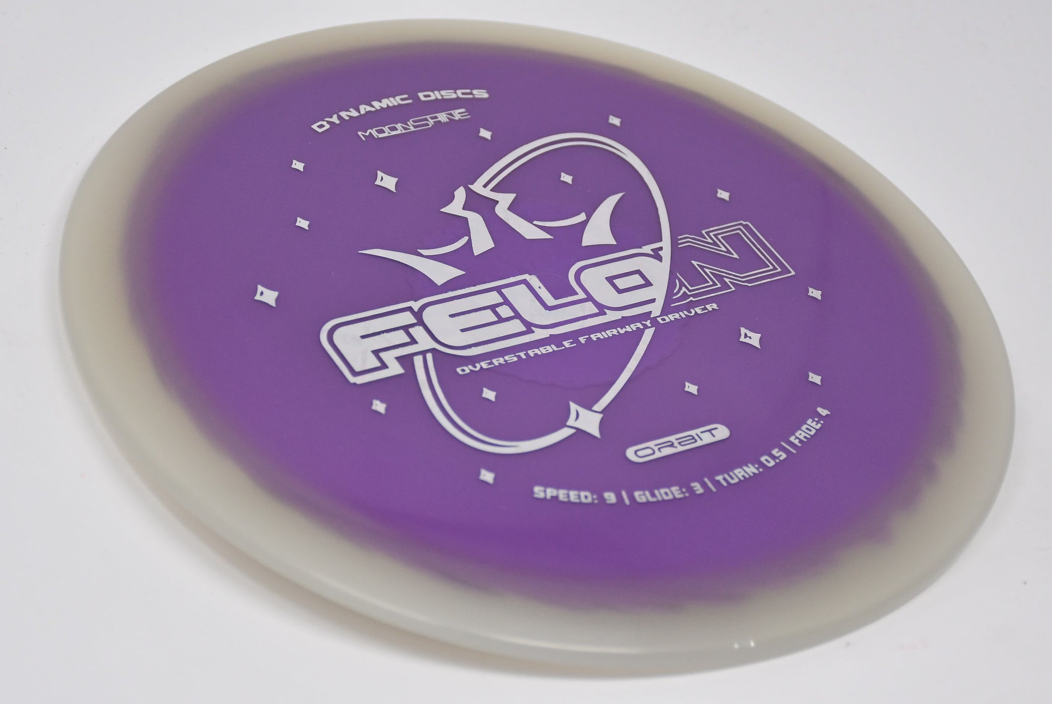 Dynamic Discs Lucid Moonshine Orbit Felon Fairway Driver Disc Golf Disc ...