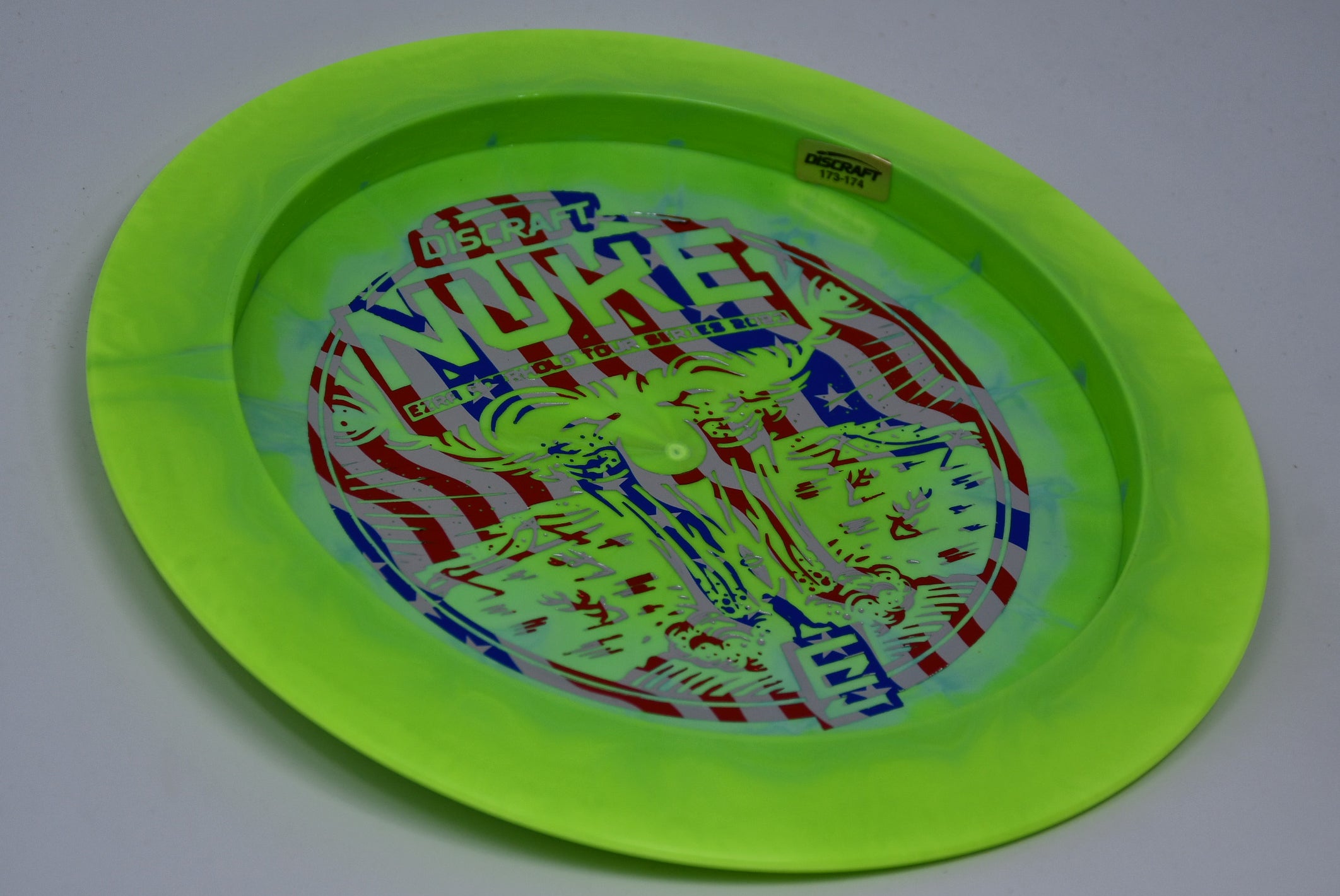 Discraft ESP Swirl Nuke Distance Driver Disc Golf Disc — Skybreed Discs