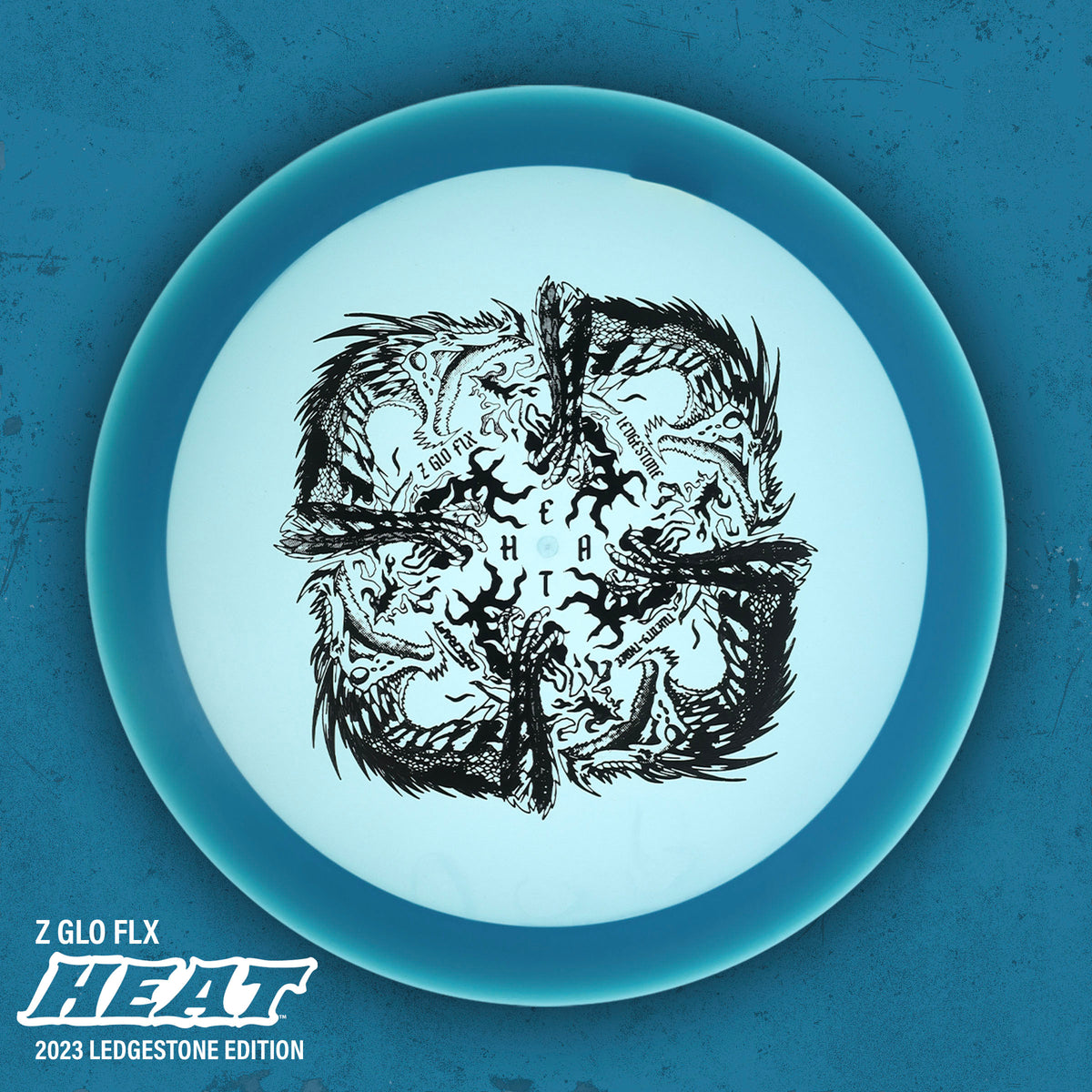 Discraft LE Z Glo Flx Heat Distance Driver Disc Golf Disc — Skybreed Discs