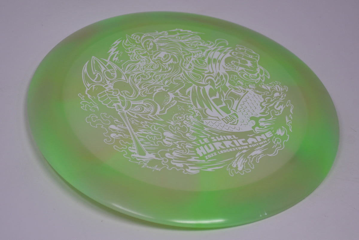 DGA Limited Edition Swirl Hurricane Distance Driver Disc Golf Disc ...