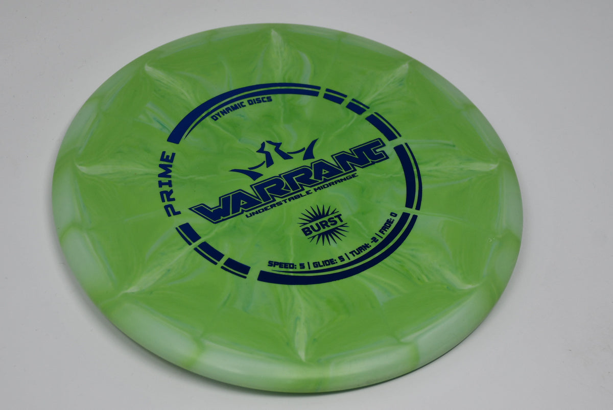 Dynamic Discs Prime Burst Warrant MIdrange Disc Golf Disc — Skybreed Discs